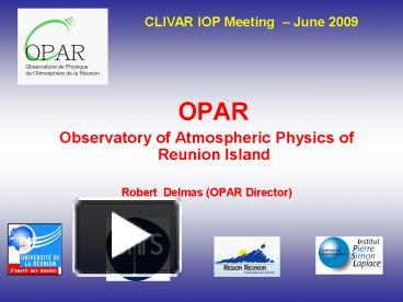 OPAR presentation | free to view