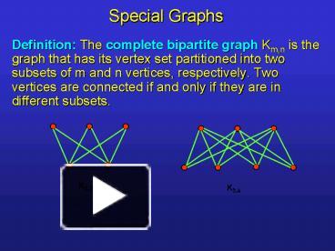 PPT – Special Graphs PowerPoint presentation | free to view - id ...