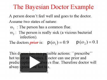 PPT – The Bayesian Doctor Example PowerPoint presentation | free to ...