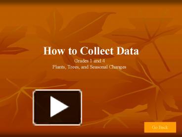 How to Collect Data presentation | free to view