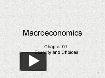 PPT – Macroeconomics PowerPoint presentation | free to view - id ...