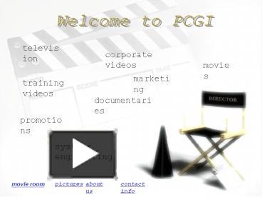 PPT – Welcome to PCGI PowerPoint presentation | free to view - id: 1b28 ...