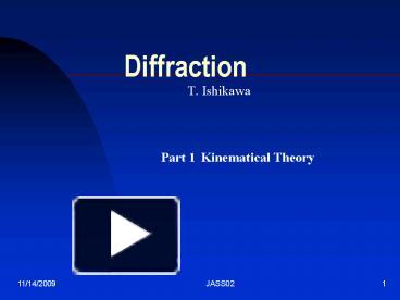 PPT – Diffraction PowerPoint presentation | free to download - id ...