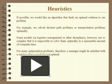 PPT – Network Flow Models PowerPoint presentation | free to view - id ...