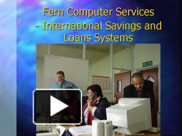 Fern Computer Services presentation | free to download