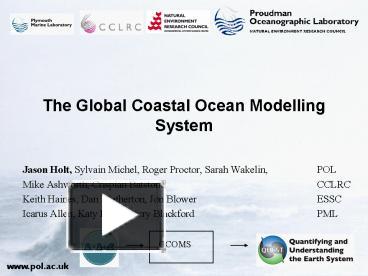 Jason Holt, Sylvain Michel, Roger Proctor, Sarah Wakelin, POL ...