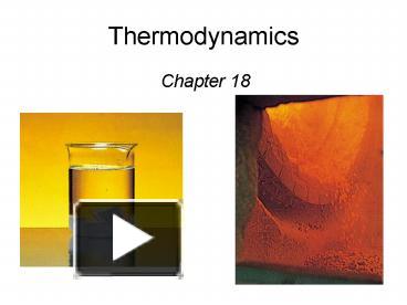 PPT – Thermodynamics PowerPoint presentation | free to view - id ...