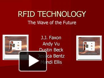 PPT – RFID TECHNOLOGY PowerPoint presentation | free to download - id ...
