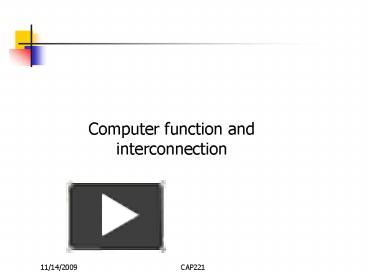 Computer function and interconnection presentation | free to view