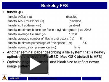 PPT – Berkeley FFS PowerPoint presentation | free to view - id: 1b6dfa ...