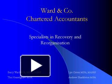 Ward presentation | free to view