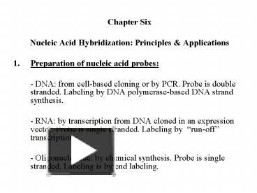 PPT – Chapter Six PowerPoint presentation | free to view - id: 1b9c3a-ZDc1Z