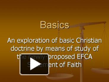 PPT – Basics PowerPoint presentation | free to view - id: 1ba26-YzVjM