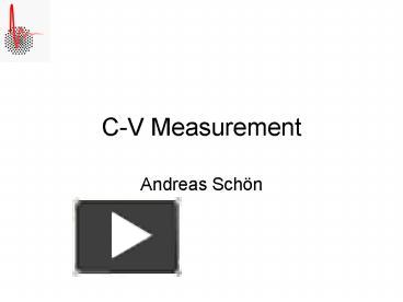 CV Measurement presentation | free to view