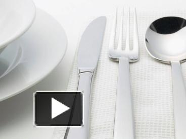PPT – Dining Etiquette with Rick Capozzi PowerPoint presentation | free ...