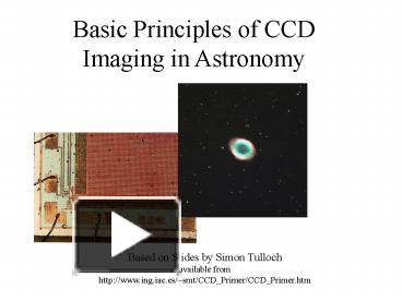 CCD-1 presentation | free to download