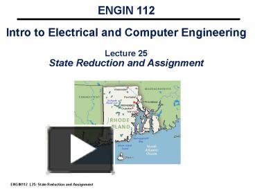 PPT – ENGIN 112 Intro to Electrical and Computer Engineering Lecture 25 ...