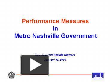 PPT – Performance Measures PowerPoint presentation | free to view - id ...