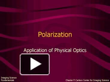 Polarization presentation | free to download