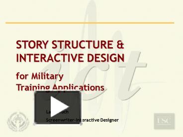 PPT – STORY STRUCTURE PowerPoint presentation | free to view - id ...