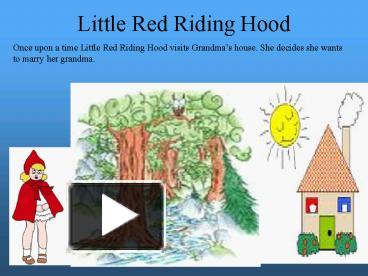 Little Red Riding Hood presentation | free to view