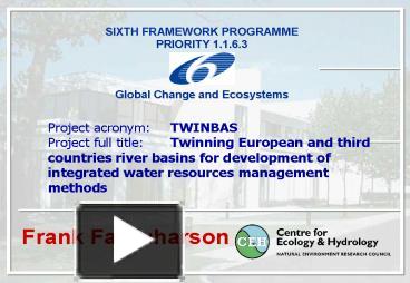 List of Participants presentation | free to view