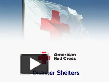 American Red Cross presentation | free to view