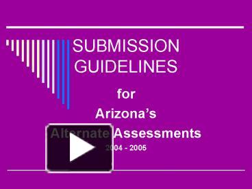 PPT – SUBMISSION GUIDELINES PowerPoint presentation | free to view - id ...