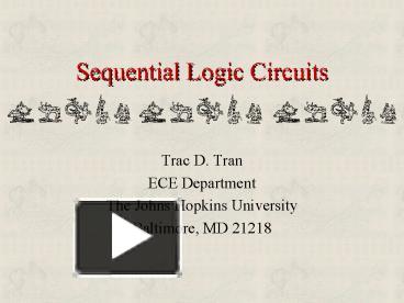 PPT – Sequential Logic Circuits PowerPoint presentation | free to view ...