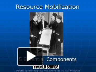 Resource Mobilization presentation | free to view