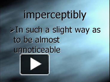 imperceptibly presentation | free to download