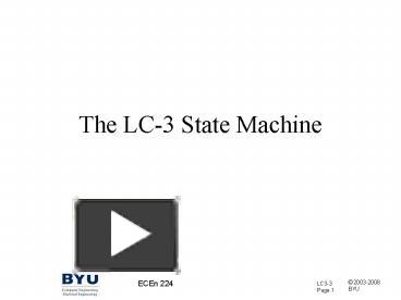 PPT – LC33 PowerPoint presentation | free to view - id: 1c15d9-MmU4M