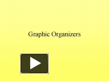 PPT – Graphic Organizers PowerPoint presentation | free to view - id ...