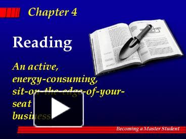 PPT – Reading PowerPoint presentation | free to view - id: 1c3a5f-ZDc0Z