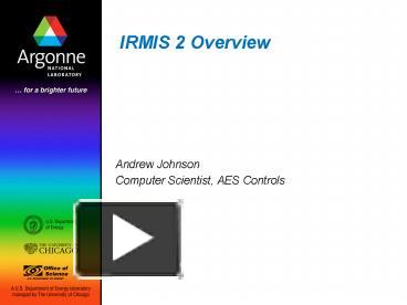 PPT – IRMIS 2 Overview PowerPoint presentation | free to download - id ...