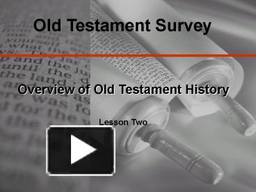 OT Survey presentation | free to view