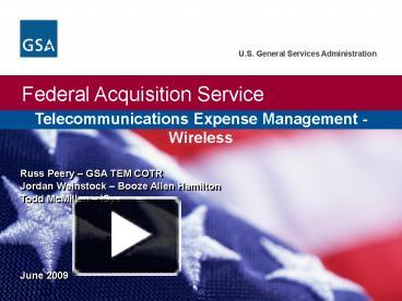 PPT – Telecommunications Expense Management Wireless PowerPoint ...
