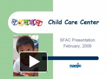 Child Care Center presentation | free to view