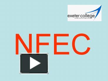 NFEC presentation | free to view