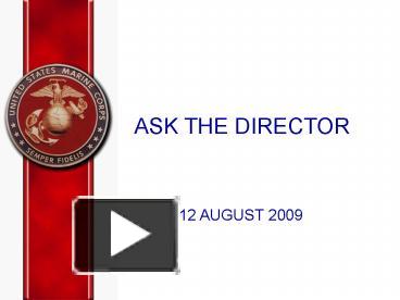 Marine Corps Readiness Briefing presentation | free to view