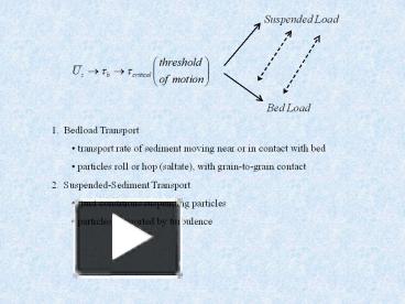 1. Bedload Transport presentation | free to download