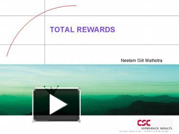 TOTAL REWARDS presentation | free to view