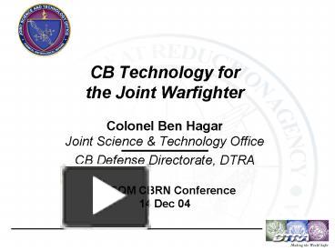 PPT – CB Technology for PowerPoint presentation | free to view - id ...