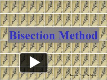 Bisection Method presentation | free to view