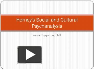 PPT – Landon Poppleton, PhD PowerPoint presentation | free to view - id ...