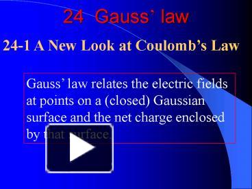 PPT – 24 Gauss PowerPoint presentation | free to download - id: 1d11fc ...