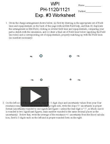 PPT – WPI PowerPoint presentation | free to view - id: 1d16a0-ZDc1Z