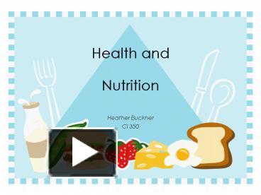 Heather Buckner presentation | free to view