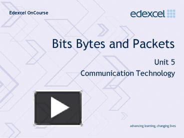 PPT – Bits Bytes and Packets PowerPoint presentation | free to view ...