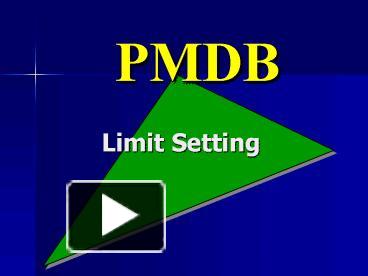 PMDB presentation | free to view